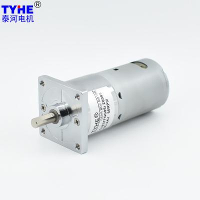 中国 IE3鋼鉄ギヤ マイクロ37mm Rs545によってブラシをかけられる24v 500rpm 0.5N.m Dcギヤ減少モーター セリウムRohs 販売のため