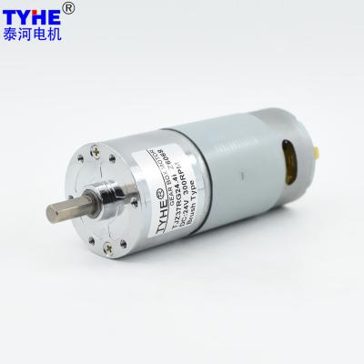 中国 ステンレス鋼 シャフト37mm 15w 20w 150rpm 6v 12v Dcギヤ減少の減力剤モーター セリウムRohs 販売のため