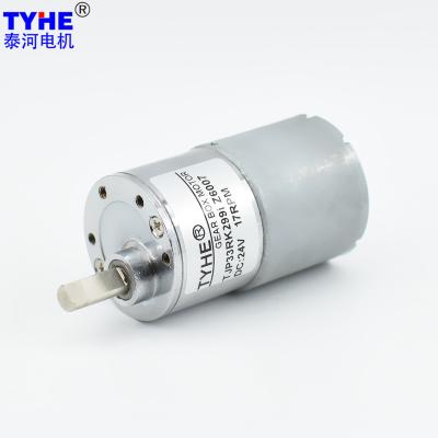 China Staalschacht 33mm het Toestelmotor 6v van 3530 150 T/min Geborstelde 5v Gelijkstroom voor Rubbermachine Te koop