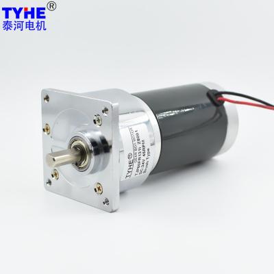 China OEM ODM Vierkante het Toestelmotor 24 Volt 12V 50rpm van de Dekkings60w gelijkstroom Aansporing Te koop
