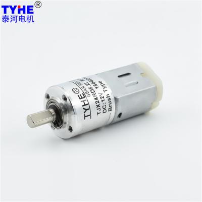 Cina Motore innestato planetario spazzolato 12V di CC di 50rpm 100rpm 6 volt in vendita