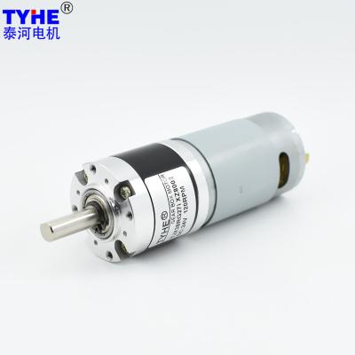 Cina Motore a magnete permanente di CC del motore 1400Rpm 5 giri/min. 12V dell'ingranaggio di CC del CE ROHS in vendita