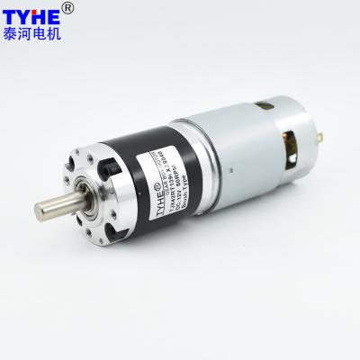 Cina 50Rpm ha spazzolato il motore 42mm RS 775 dell'ingranaggio planetario di CC motore di CC di 12 volt in vendita