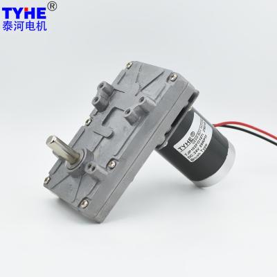 Cina Doppia asse del piccolo di 12V 24V PMDC dell'ingranaggio del motore del riduttore motore piano di CC in vendita