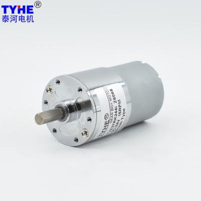 Cina Il micro 200 giri/min. ha spazzolato coppia di torsione RPM basso del motore OD37mm 6V dell'ingranaggio cilindrico di CC l'alta in vendita
