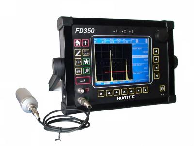 중국 색깔 TFT LCD 640 x 480를 가진 휴대용 하자 발견자 초음파 큰 전시 화소 FD350 판매용