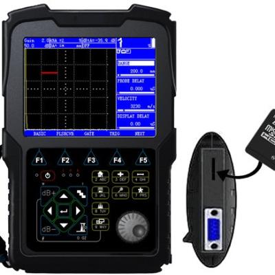 Chine CE FD600 Digital Ultrasonic Flaw Detector SD Card A Scan Universal à vendre