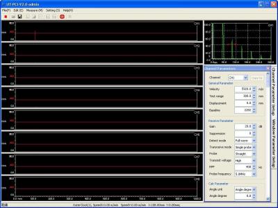 Chine 32 Channels Ndt Tester Surplus Sensitivity ≥65db Resolution ≥36db à vendre