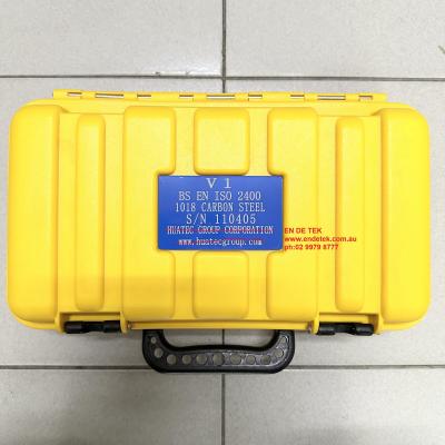 China IIW V-1 CS SS AL Materiaal UT Kalibratieblokken NDT Instrument Te koop
