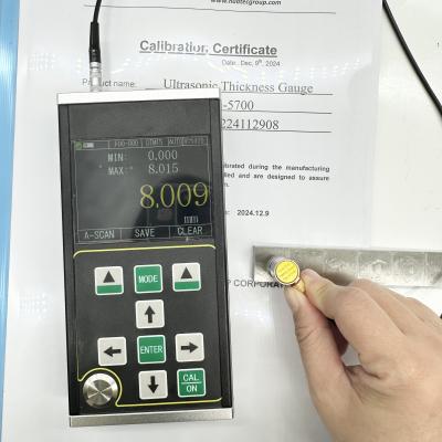 Китай Сканирование A / B портативный высокоточный цифровой ультразвуковой толщиномер продается