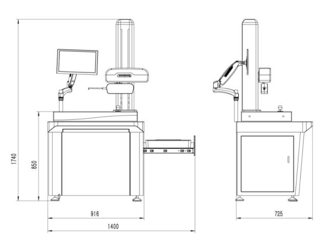 SRT-680G Tester measurement interface
