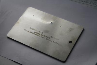China Prueba no destructiva del bloque penetrante de aluminio de la calibración con el tratamiento térmico en venta