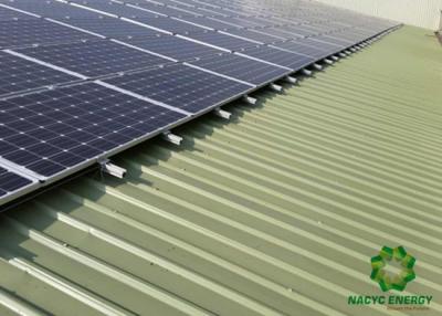 Cina Sostegni solari del tetto dell'installazione del metallo del tetto di short della ferrovia di PV dei sistemi facili del montaggio in vendita