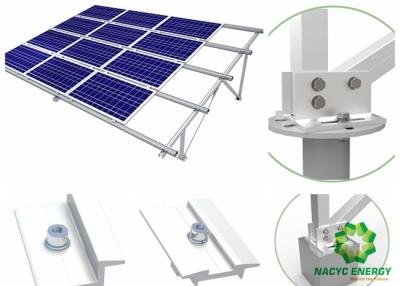 Cina Legame di griglia solare I sistemi solari di tormento del supporto a terra sostengono i moduli che montano - pannello solare del sostegno Ferrovia del supporto in vendita