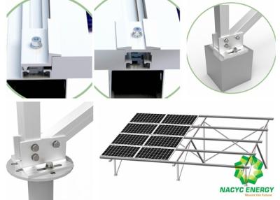 Cina Luminoso a terra anodizzato dei sistemi MetisGM del montaggio di AL 6005-T5 PV pesato in vendita