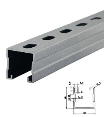 Temperature Resistance Solar Panel Rails Aluminum Alloy Solar Rail Kit