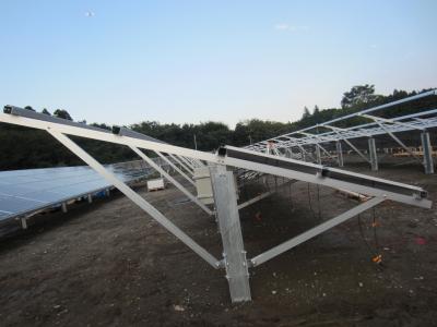 Cina Sistema di alluminio regolabile del montaggio di pannello solare, sistemi solari di racking del supporto di messa a terra in vendita