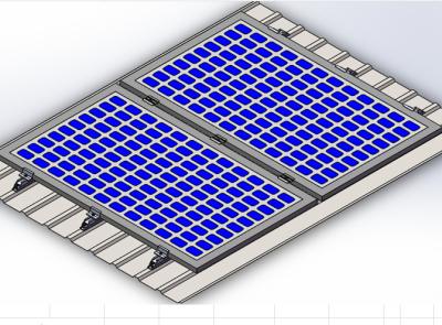Cina Sistemi solari del montaggio dell'installazione del tetto facile portatile del metallo con 10 anni di garanzia in vendita