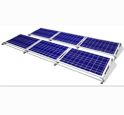 Cina I sistemi solari del montaggio di PV del supporto a terra altamente flessibile del tetto piano hanno anodizzato Alumiunm in vendita
