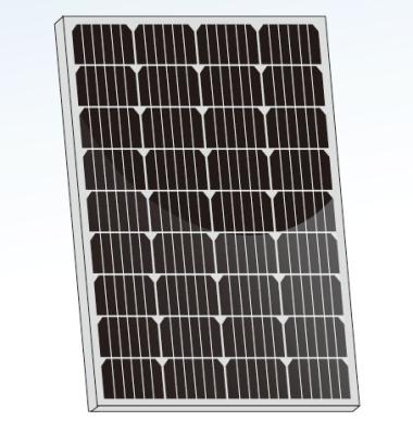 Cina pila solare monocristallina di 125W 3BB 156*104mm in vendita