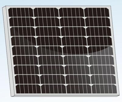 Cina Mono pila solare fotovoltaica 156*52mm per i sistemi di montaggio solari in vendita