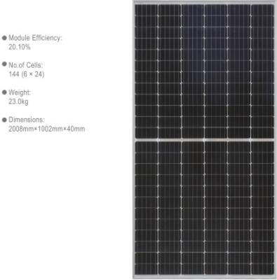 Cina Pannello a energia solare fotovoltaico resistente 400W di PID mono in vendita