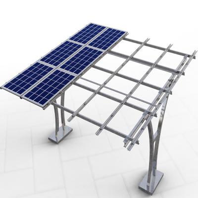 Cina Colore naturale su misura di Logo Solar Bracket Pole Mount per il campo al suolo o aperto in vendita