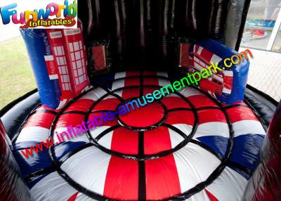 Κίνα Σημαιών Disco πλήρης ζωγραφική κάστρων Bouncy Κόμματος εμπορική για τα παιδιά προς πώληση