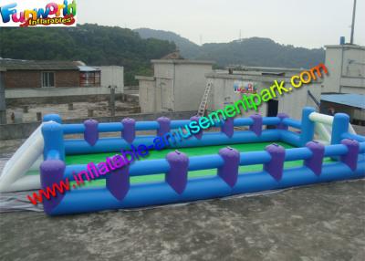 Chine Arène gonflable savonneuse 16m x 8m de cour du football de terrain de football de Tableau humain à vendre