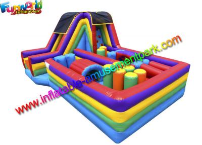 Chine Maison attrayante de rebond de parcours de combattant d'Inflatables pour les enfants et les adultes à vendre