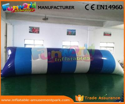 중국 0.9mm PVC 방수포 팽창식 물 Trampoline 팽창식 뛰어오르는 베개 판매용