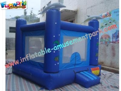 Chine Châteaux pleins d'entrain commerciaux de petit dauphin, Chambre sautante gonflable à vendre