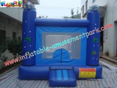 Chine Châteaux pleins d'entrain commerciaux de petit dauphin, Chambre sautante gonflable à vendre