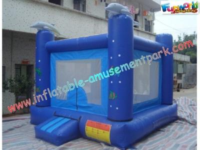 Chine Châteaux pleins d'entrain commerciaux de petit dauphin, Chambre sautante gonflable à vendre