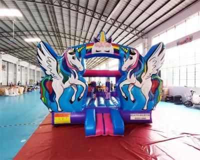 Chine Chambre de rebond d'Unicorn Kids Jumping Bouncer Inflatable de terrain de jeu à vendre