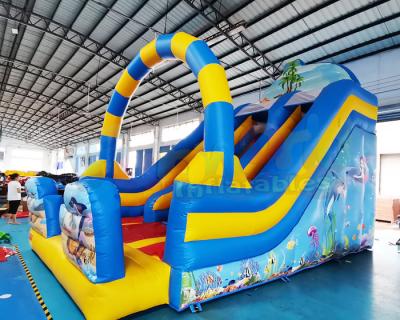 Chine Les enfants gonflables commerciaux de glissière de ROHS rebondissent la Chambre dans l'arrière-cour à vendre