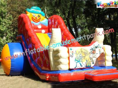 Équipement gonflable de glissière de jeu drôle extérieur de cour de jeu d'enfants pour le loyer, commercial