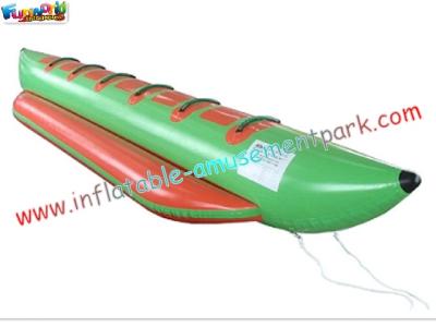 Κίνα Συνήθειας 0.9MM PVC μουσαμάδων διογκώσιμη βαρκών μπανάνα σωλήνων παιχνιδιών ενιαία για τη λίμνη ή τη θάλασσα προς πώληση