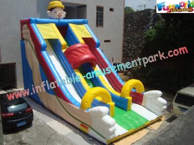 중국 아이를 위한 튼튼한 PVC 방수포 상업적인 팽창식 활주를 가진 직업적인 거대한 활주 판매용