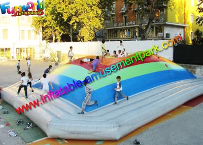 Chine Air gonflable géant de jeux de sports rebondissant, oreiller enorme d'air de pullover à vendre