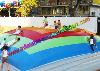 Chine Air gonflable géant de jeux de sports rebondissant, oreiller enorme d'air de pullover à vendre