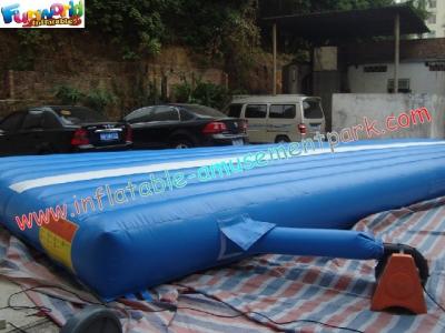 Chine Voie gonflable de dégringolade d'air de jeu de sports, voie professionnelle de dégringolade de gymnase pour des sports croulants à vendre