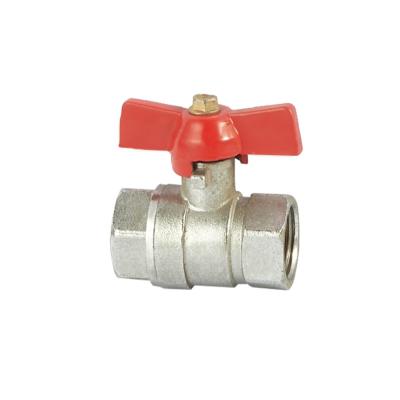 Cina Yuhuan factory high quality zinc ball valve brass in vendita