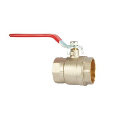 Cina Temperatura media infilata dello zinco del rame della valvola a sfera d'ottone a 2 pollici del gas antiruggine in vendita