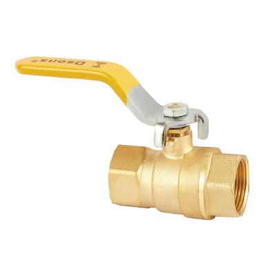 Cina Antiwear 1/2 3/4 1 Inch Brass Gas Ball Valve Full Port Anti Leakage in vendita