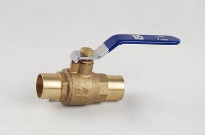 Cina Oem Water Heater 2 Way Brass Ball Valve Manual Screwed 50mm in vendita