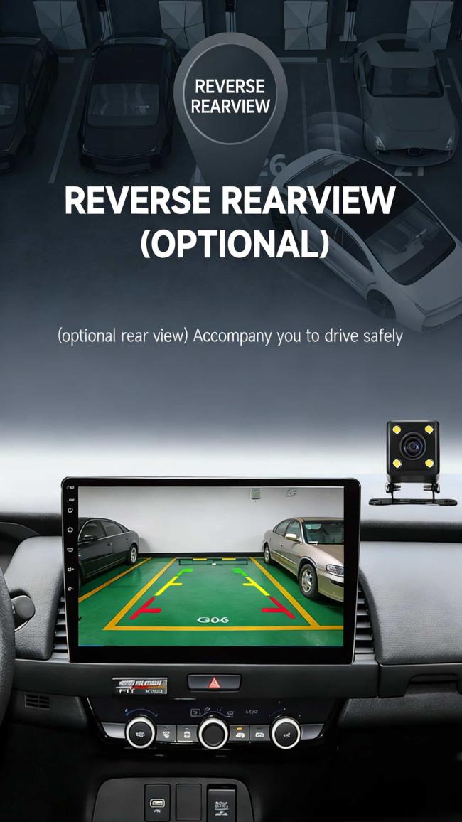 High-definition night vision reversing camera display