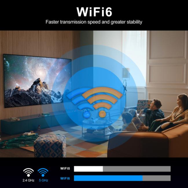 Additional view of X88 PRO Set Top Box design and connectivity