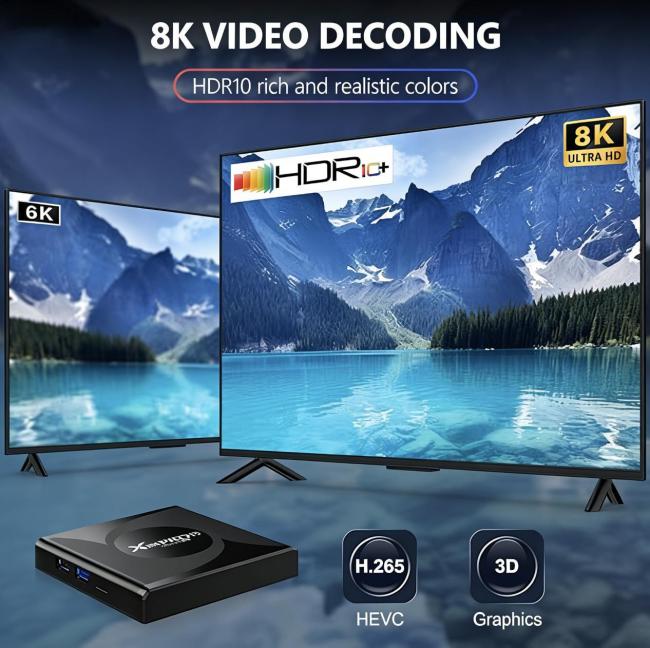 X88 PRO 8K Ultra HD HDR playback demonstration