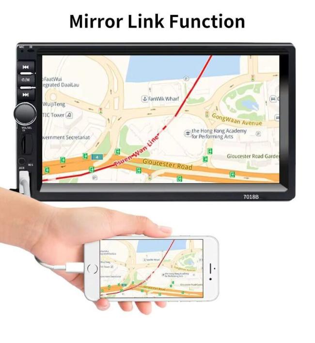 Mirror Link functionality demonstration